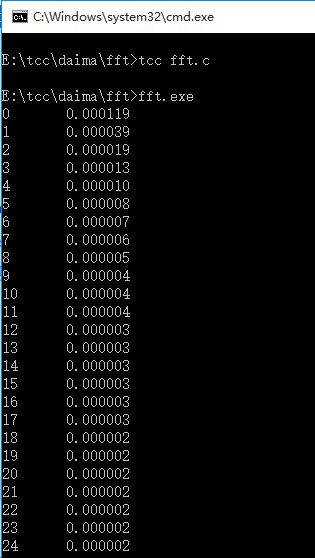 C语言实现FFT_fftc代码-CSDN博客
