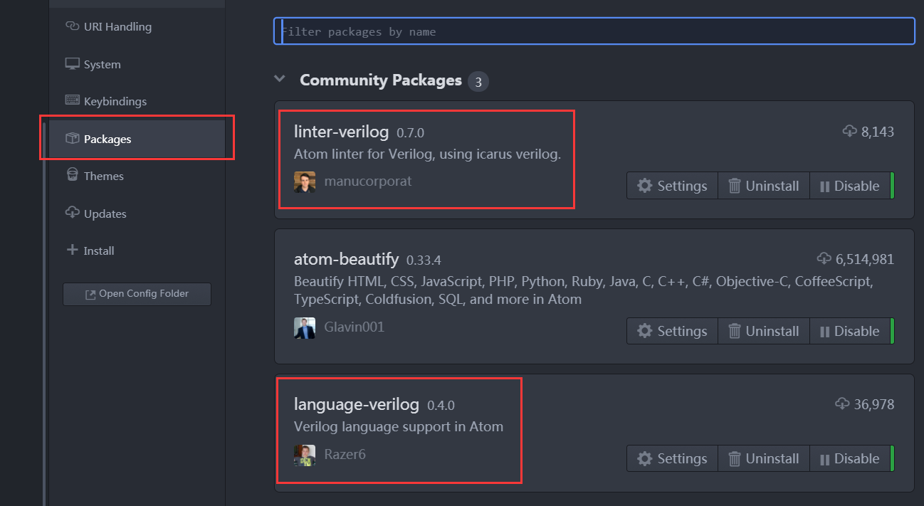FPGA学习笔记（五）——Atom配置Verilog开发环境_atom verilog-CSDN博客