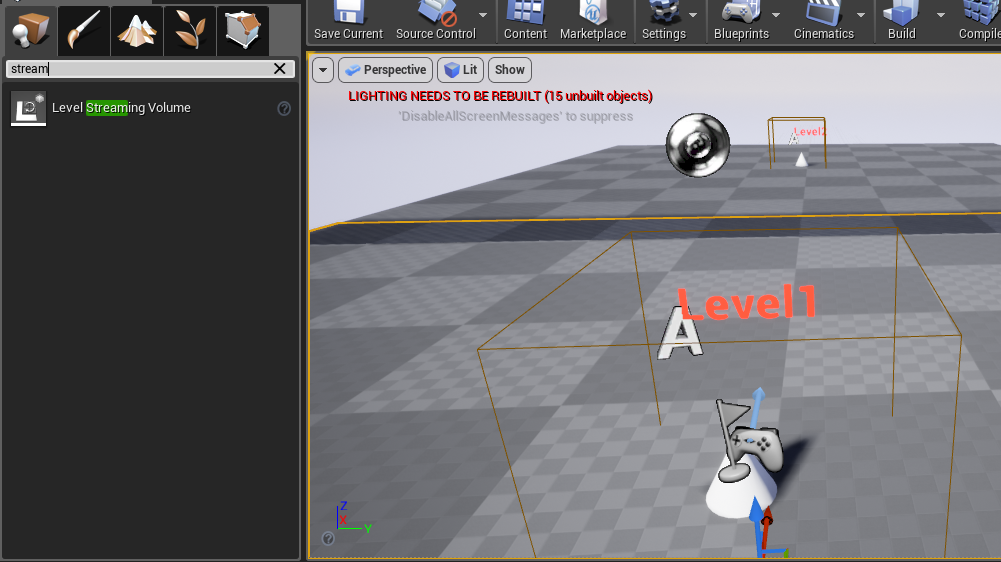 UE4学习笔记：关卡流（LevelStream）-CSDN博客