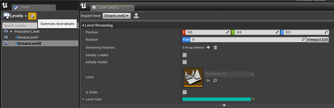UE4学习笔记：关卡流（LevelStream）-CSDN博客