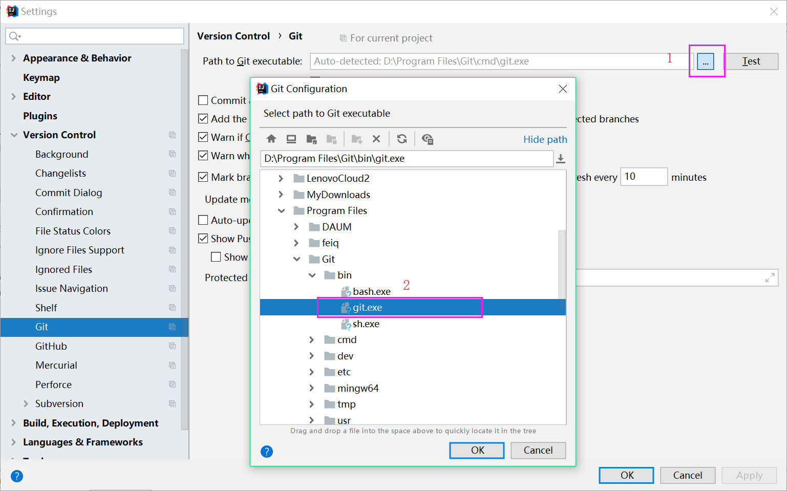 IDEA中使用GIT版本控制工具图文并茂的教程_idea git version control-CSDN博客
