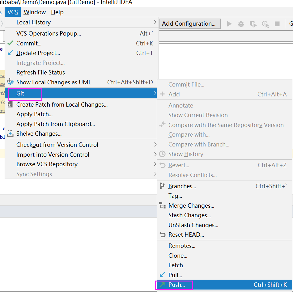 IDEA中使用GIT版本控制工具图文并茂的教程_idea git version control-CSDN博客