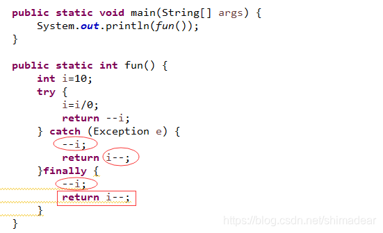 Try Catch Finally的返回值问题try Catch 后还能返回吗 Csdn博客