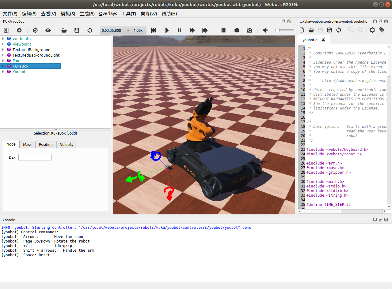 Webots与ROS的联合仿真使用说明_webots和ros联合仿真-CSDN博客