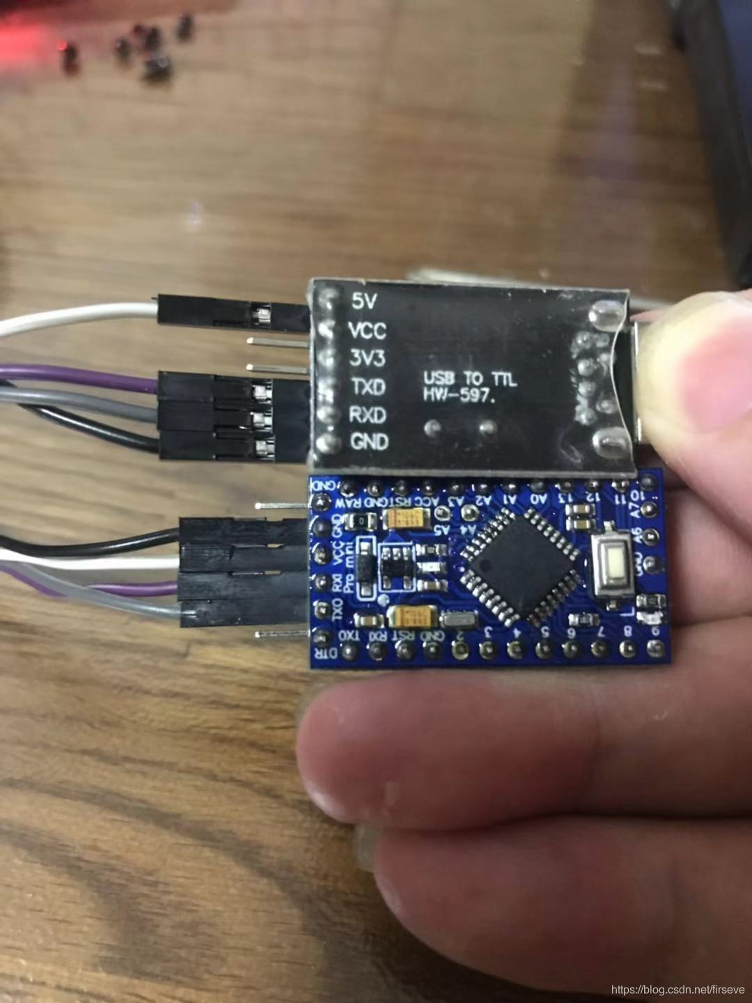 Arduino Pro Mini Atmega328p 连线和点亮第一盏led(同时记录烧录失败的问题stk500recv)arduino Pro Mini烧录程序 Csdn博客