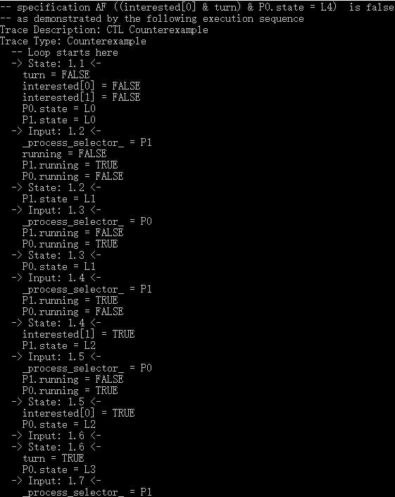 NuSMV检测实例（Peterson算法）_nusmv demo-CSDN博客