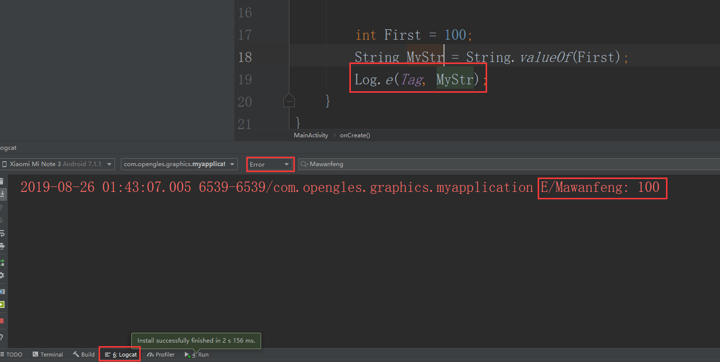 Android Studio输出日志进行调试_android studio log.e-CSDN博客