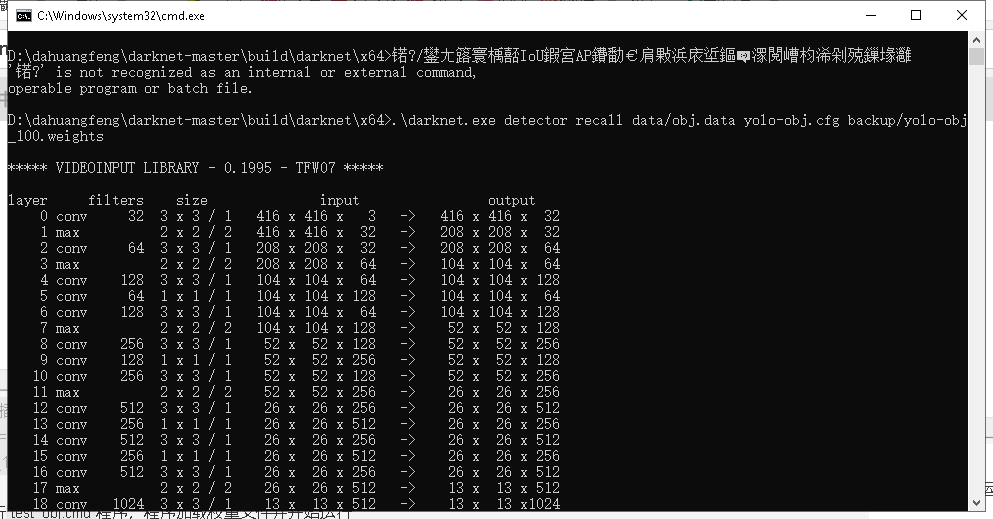 python yolo-v2 设计批处理程序对训练生成的权重文件进行自动化批量测试，并输出结果到指定txt文件_yolo训练 批处理-CSDN博客