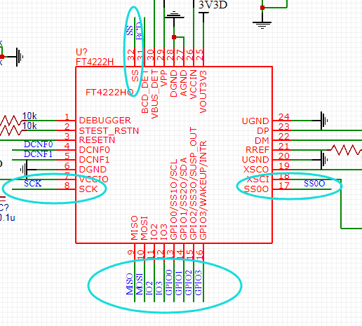 FT4222H学习笔记2 - 硬件设计-CSDN博客