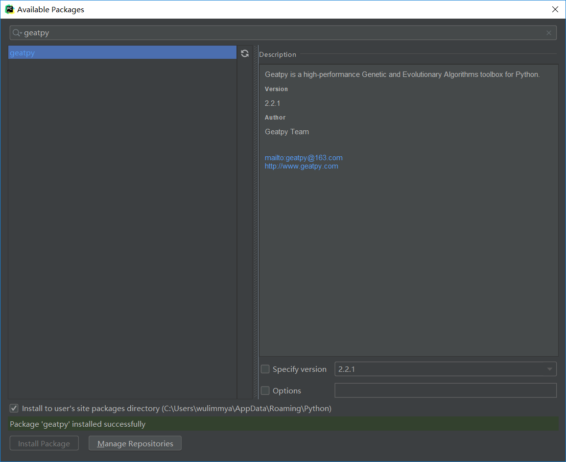 命令行更新python的pip包 && 用pip或pycharm图形界面安装python外部库_python图形化安装库-CSDN博客
