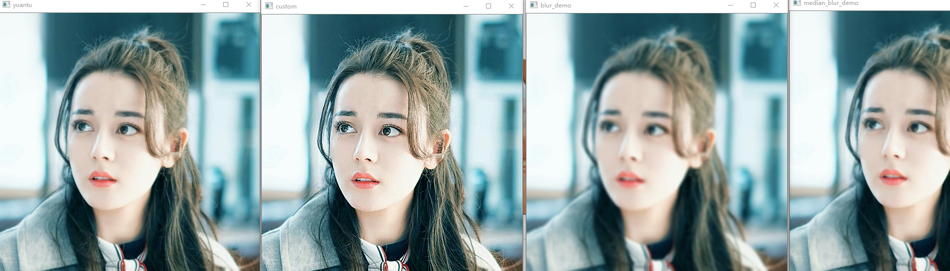 模糊 锐化 blur medianBlur_image=medianblur (image,7)-CSDN博客