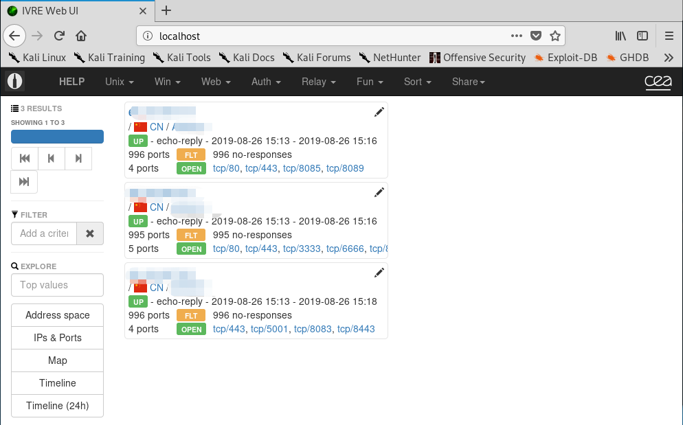 批量nmap扫描工具IVRE安装（docker）_一支神经病的博客-CSDN博客_docker nmap