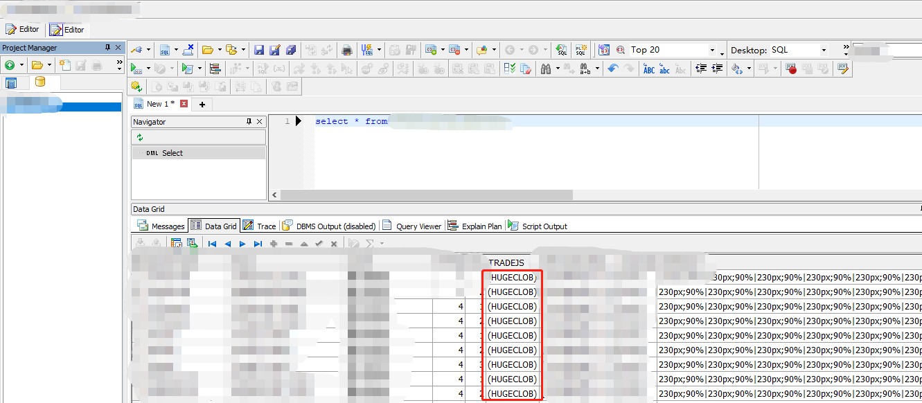 【ORACLE】导出大文本，含有CLOB大数据字段类型的SQL语句，使用TOAD工具，TOAD使用教程_hugeblob导出-CSDN博客