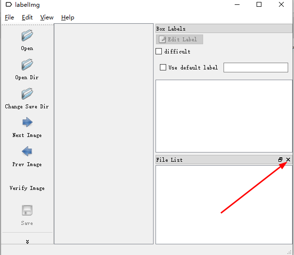 LabelImg 不小心关掉file list解决办法_labelimg file list关掉了-CSDN博客