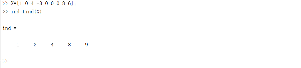 matlab之find函数_matlab find 函数 返回满足条件元素的横坐标值-CSDN博客