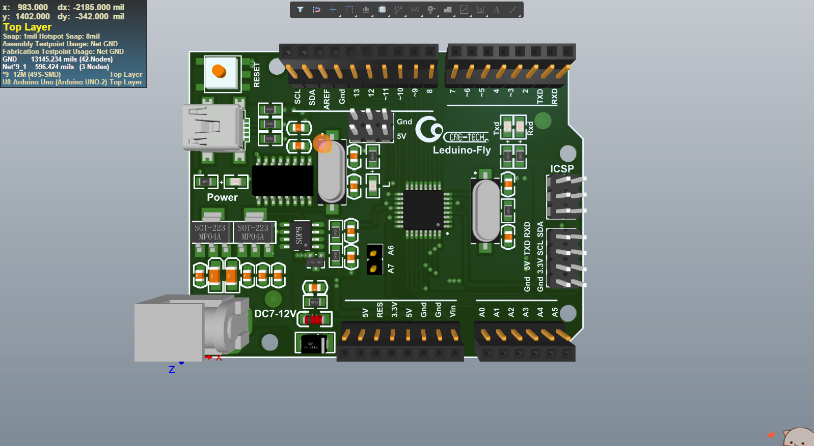 Altium Designer修改3D视图时PCB板的颜色_pcb改变3d显示颜色快捷键-CSDN博客