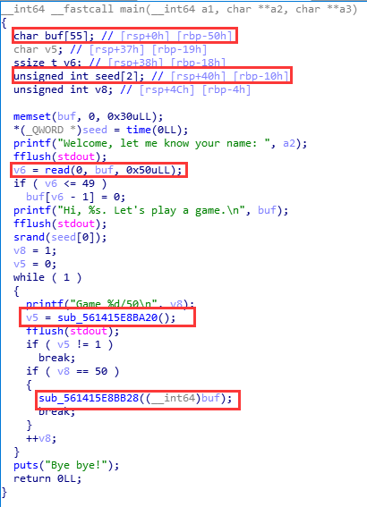 Pwn 通过覆盖seed值劫持rand函数pwn Rand 绕过 Csdn博客 