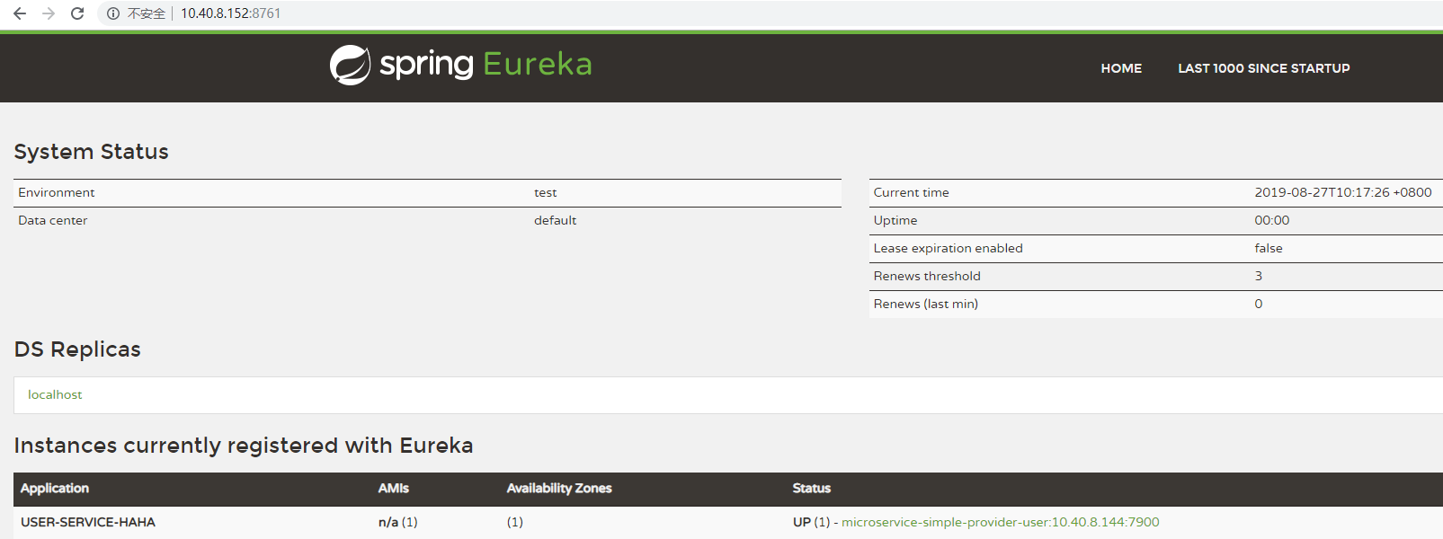 Eureka常用配置详解_eureka dashboard-CSDN博客