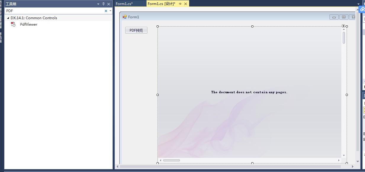 使用DevExpress的PdfViewer实现PDF打开、预览、另存为、打印(附源码下载)_c# dev pdfviewer-CSDN博客