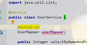 Springboot整合Mybatis提示Mapper没有注入且@Autowired注解报错_@mapper提示未注入-CSDN博客