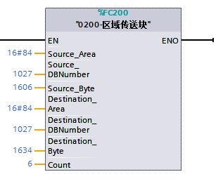 西门子S7-1200/1500PLC实现两个存储区域数据传送功能_西门子1200把一个区域的数据转移复制到另外一个区域-CSDN博客
