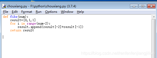 Python计算斐波那契数列,定义函数python斐波数列函数定义 Csdn博客