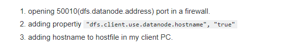 解决方案：外域HDFS客户端访问内网HDFS datanode_dfs.client.use.datanode.hostname-CSDN博客