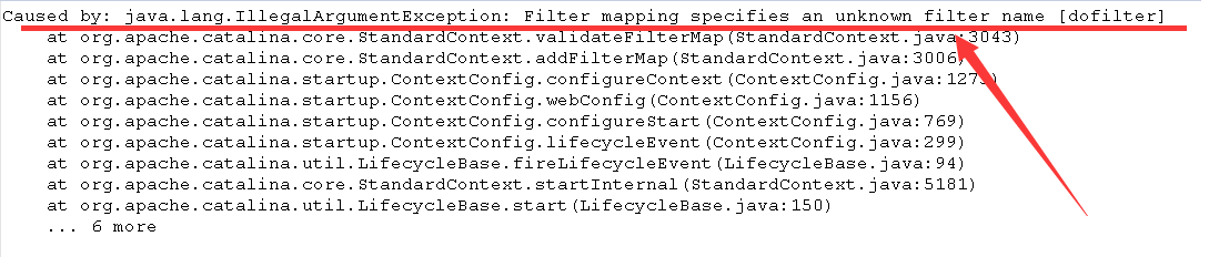 Tomcat启动报错 Caused by: java.lang.IllegalArgumentException...._caused by: java.lang ...
