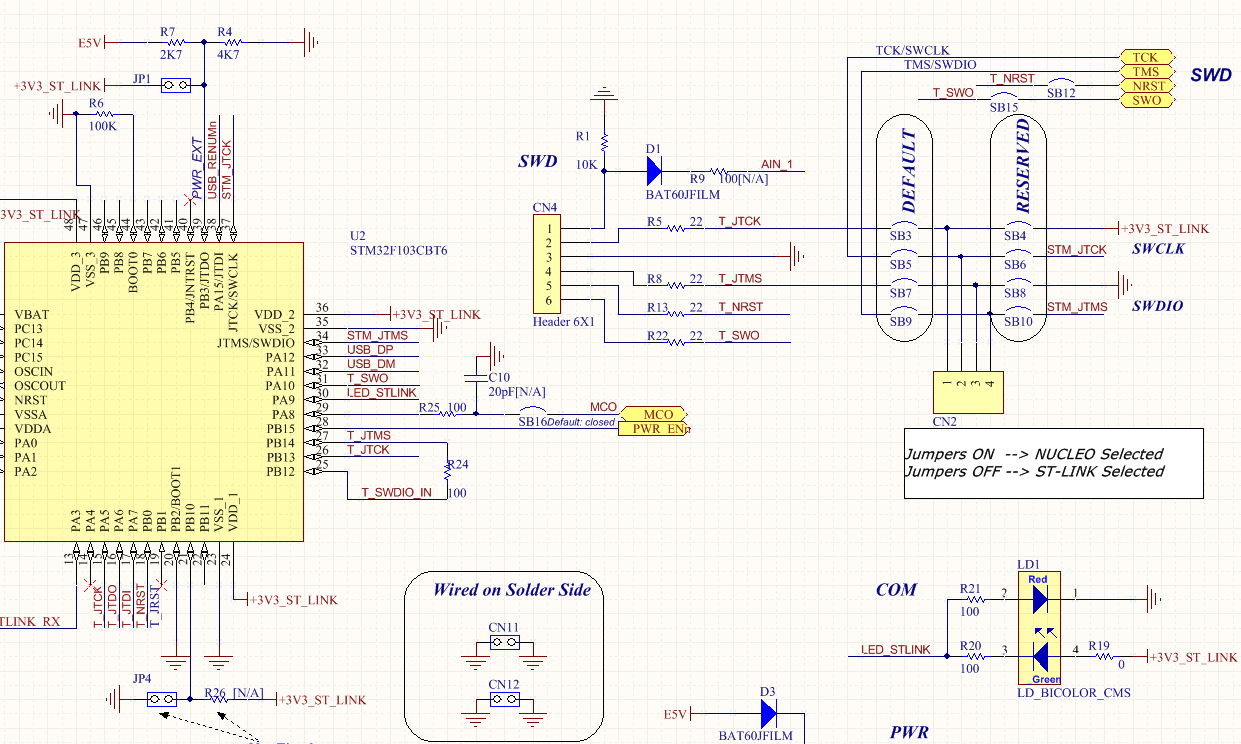 NUCLEO F030R8开发板作为STLINK给外部MCU仿真编程_stm32 nucleo怎么接swd接口-CSDN博客