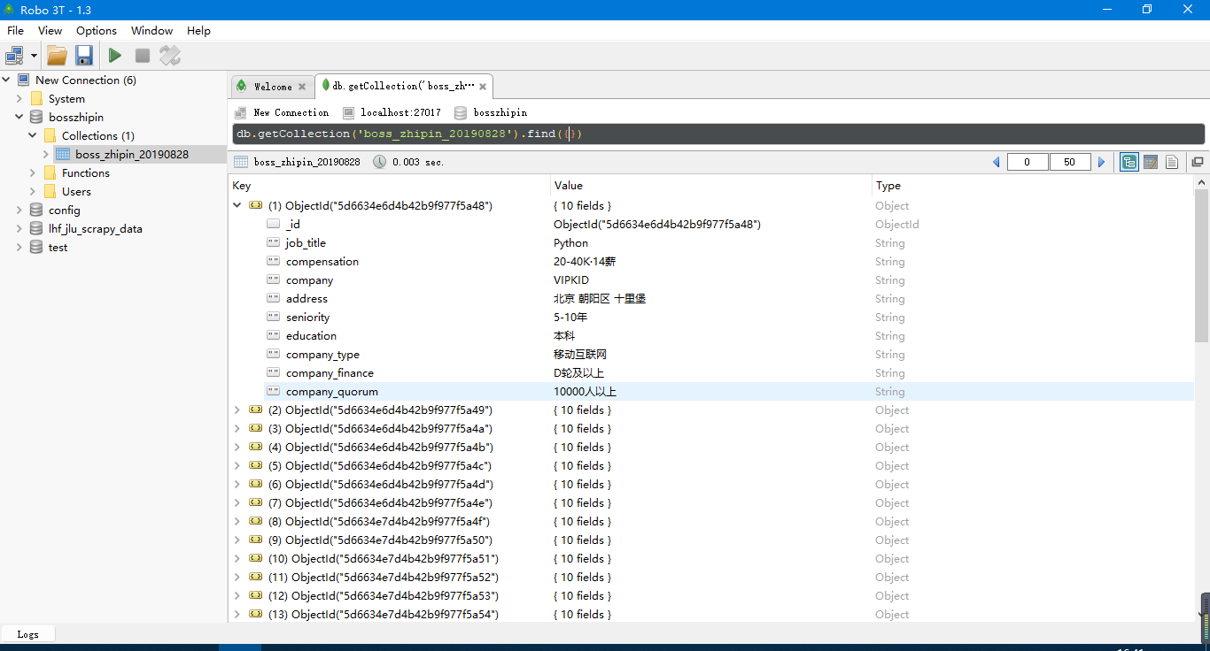 scrapy框架开发爬虫实战——采集BOSS直聘信息【爬虫进阶】_HouFei-Liu的博客-CSDN博客