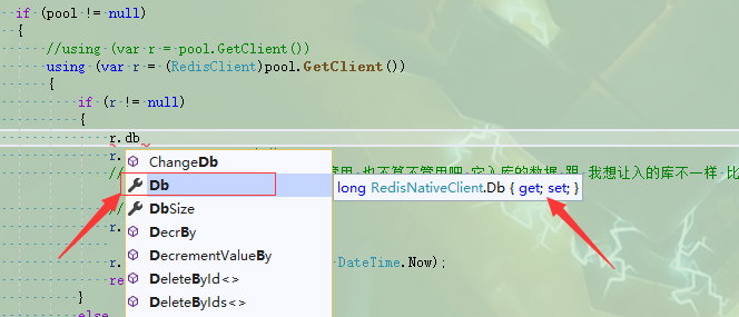 C 使用 Servicestack Redis 自由切换db Servicestack Redis 设置 Db Csdn博客