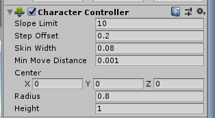 Unity3D 角色控制器 Character Controller_unity character controller 爬坡-CSDN博客