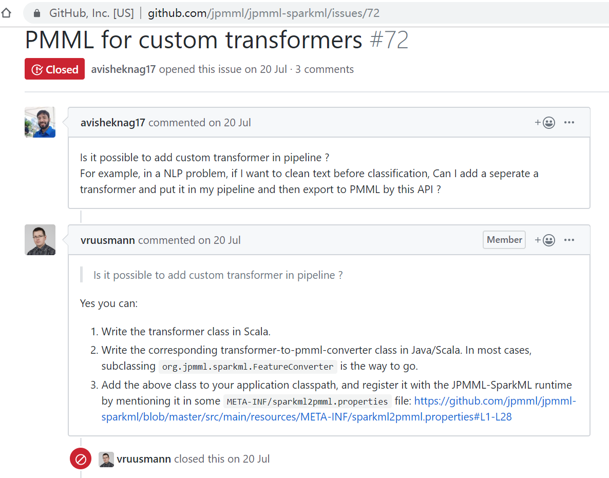 spark-ml和jpmml-sparkml生成pmml模型过程种遇到的问题_NOT_GUY的博客-CSDN博客