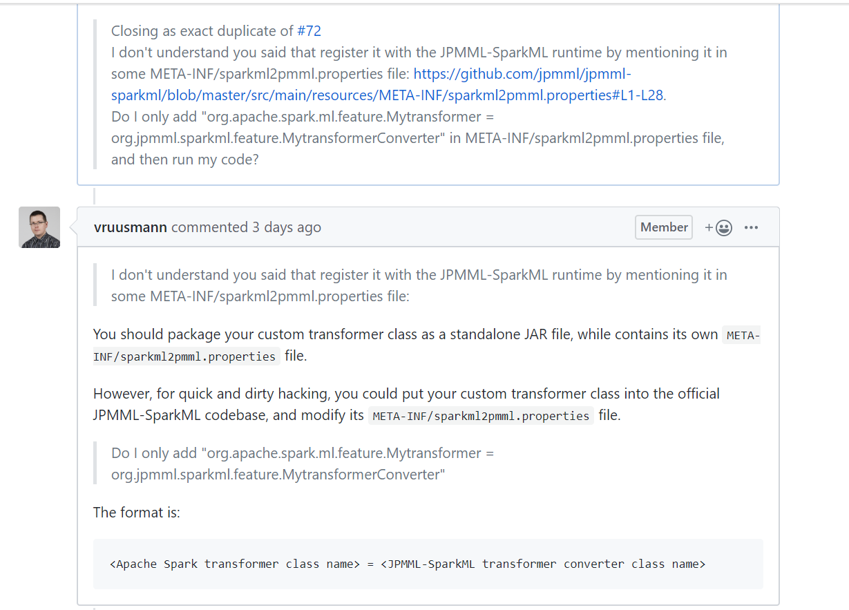 spark-ml和jpmml-sparkml生成pmml模型过程种遇到的问题_gyl2016的博客-CSDN博客_jpmml-sparkml not found on classpath