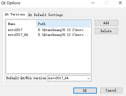 Qt界面开发纪实：Qt5 VS2017配置 Qt多线程实时刷新界面（QT C++ MSVC MinGW ）（1）_在vs2017 qt 那个容器可以显示窗口-CSDN博客