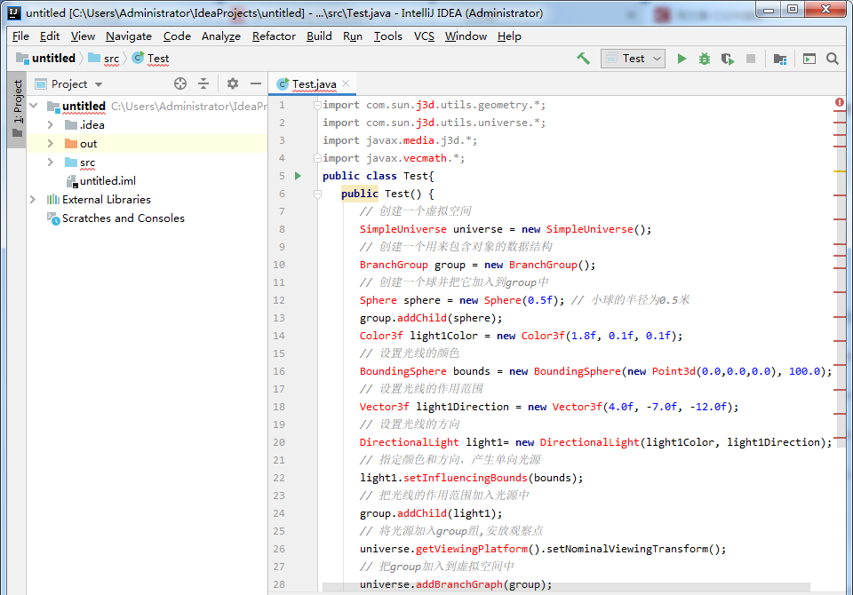 IDEA下Java3D的环境配置_java3d-1_5_1-windows-amd64.exe-CSDN博客