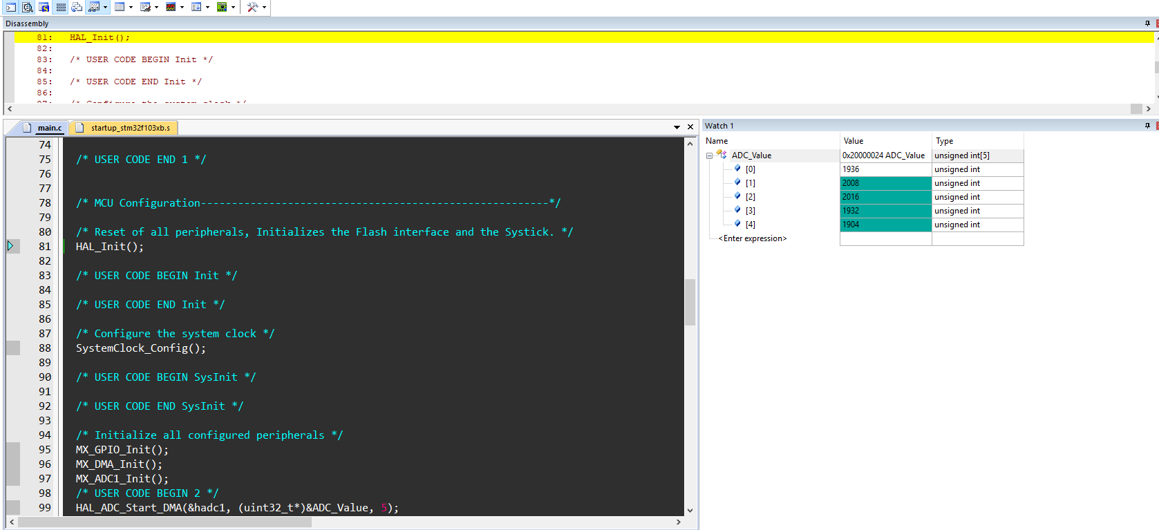 CubeMX配置ADC电压采样DMA读取_cubemxadc dma采集电压-CSDN博客