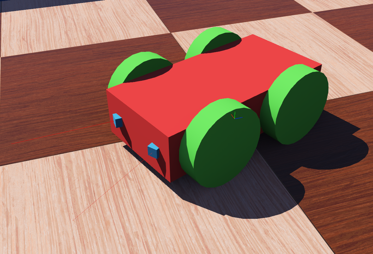 Webots学习笔记 6.轮式机器人建模和简单控制_webots建模-CSDN博客