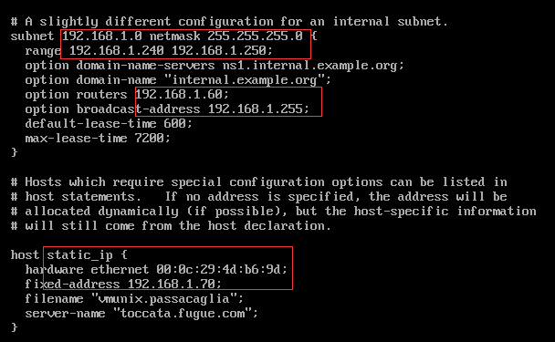 Linux安装配置DHCP_linux 启动dhcp-CSDN博客