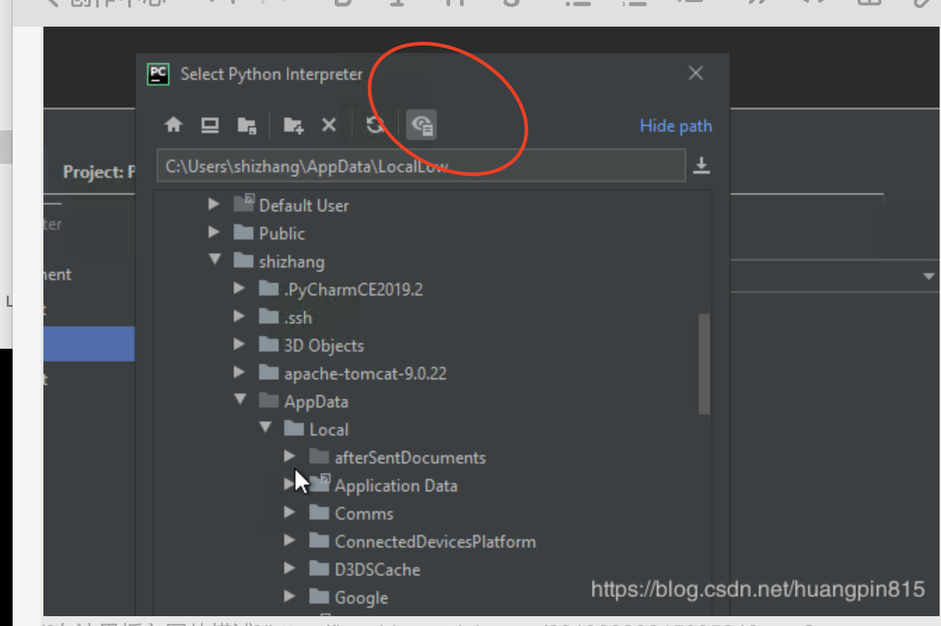 如何在PyCharm上配置Python解释器，以及解决Windows上PyCharm不能识别C:\Users\Me\AppData路径的问题。_pycharm appdata-CSDN博客