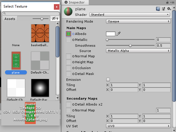 会弹跳的Basketball——Unity 5.X 3D游戏开发技术详解与典型案例 实例一（复现BallSample）_unity3d 3d ...