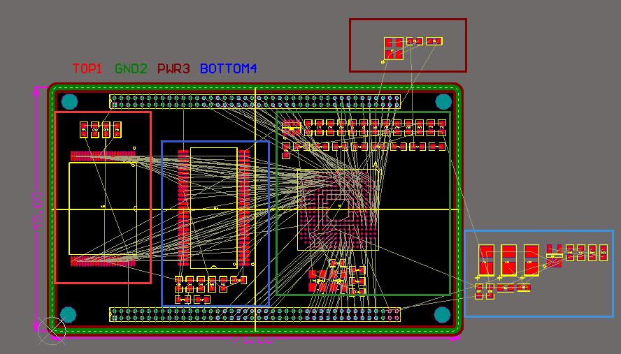 四层PCB核心板制作4——交互式布局与预布局-CSDN博客