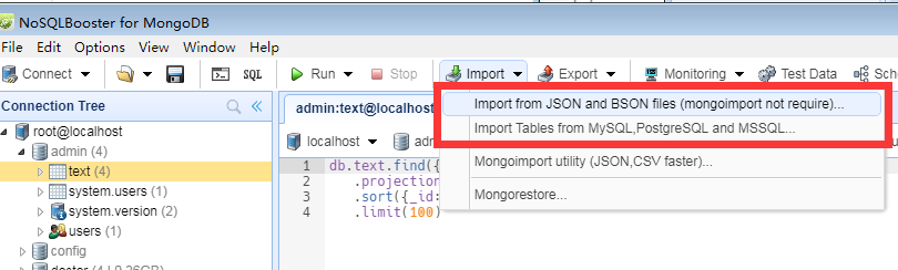 MongoDB可视化工具之NoSQLBooster for MongoDB_feature disabled. you are using the free edition o-CSDN博客