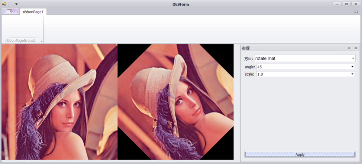Opencv学习----图像处理-几何图像变换-cv::getRotationMatrix2D(矩阵旋转与缩放)-CSDN博客