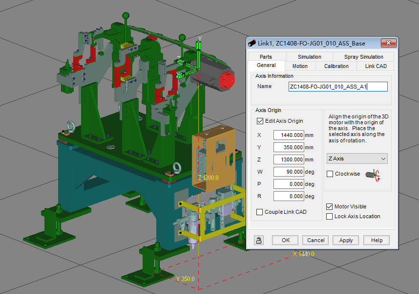 Roboguide software: robotic welding fixture movement mechanism ...