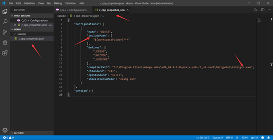 VS Code配置c/c++环境_编译器路径 用于生成项目来启用更准确的 intellisense 的编译器的完整路径,例如 /-CSDN博客