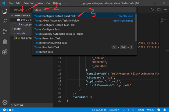 VS Code配置c/c++环境_编译器路径 用于生成项目来启用更准确的 intellisense 的编译器的完整路径,例如 /-CSDN博客