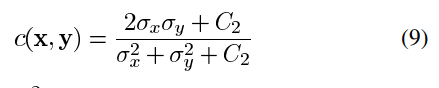 SSIM(structural similarity index) ---图像质量评价指标之结构相似性_wang, zhou; bovik ...