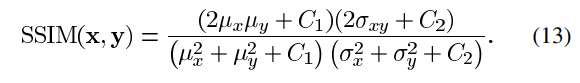 SSIM(structural similarity index) ---图像质量评价指标之结构相似性_wang, zhou; bovik ...