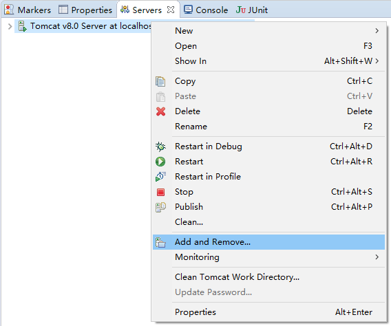 解决eclipse中配置Tomcat服务的Server Location选项不能修改的问题_no servers are available-CSDN博客